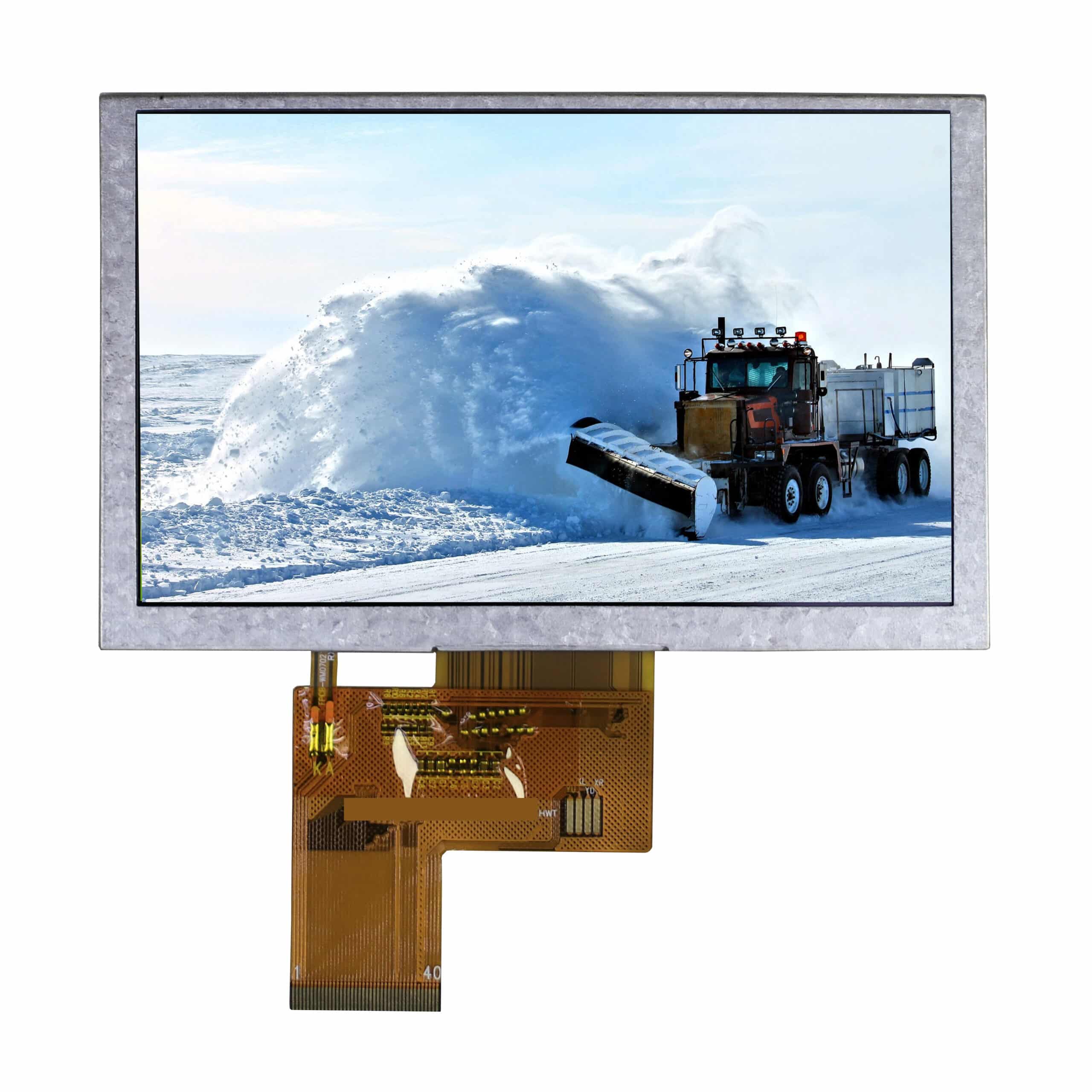 5” WVGA TFT LCD Display | 800 x 480 Pixels | Relec Electronics
